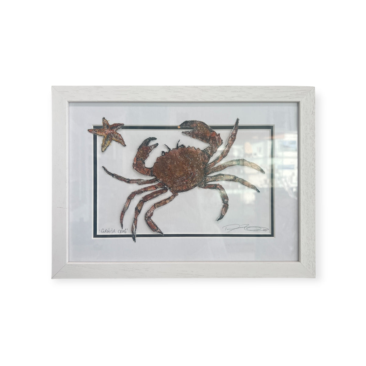 “Cornish Crab” | Polyfusion Art – Four Crows Gallery Cornwall