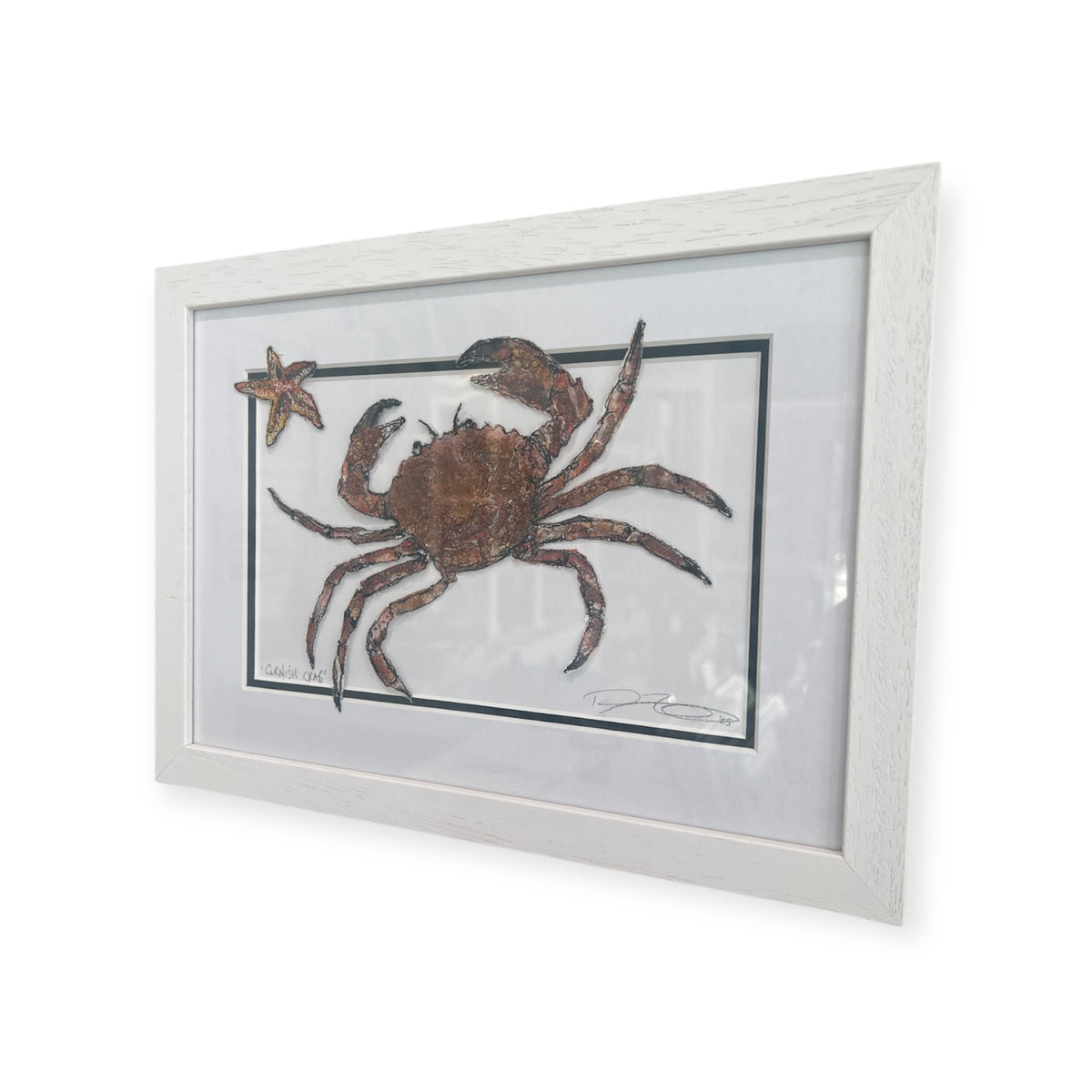 “Cornish Crab” | Polyfusion Art – Four Crows Gallery Cornwall