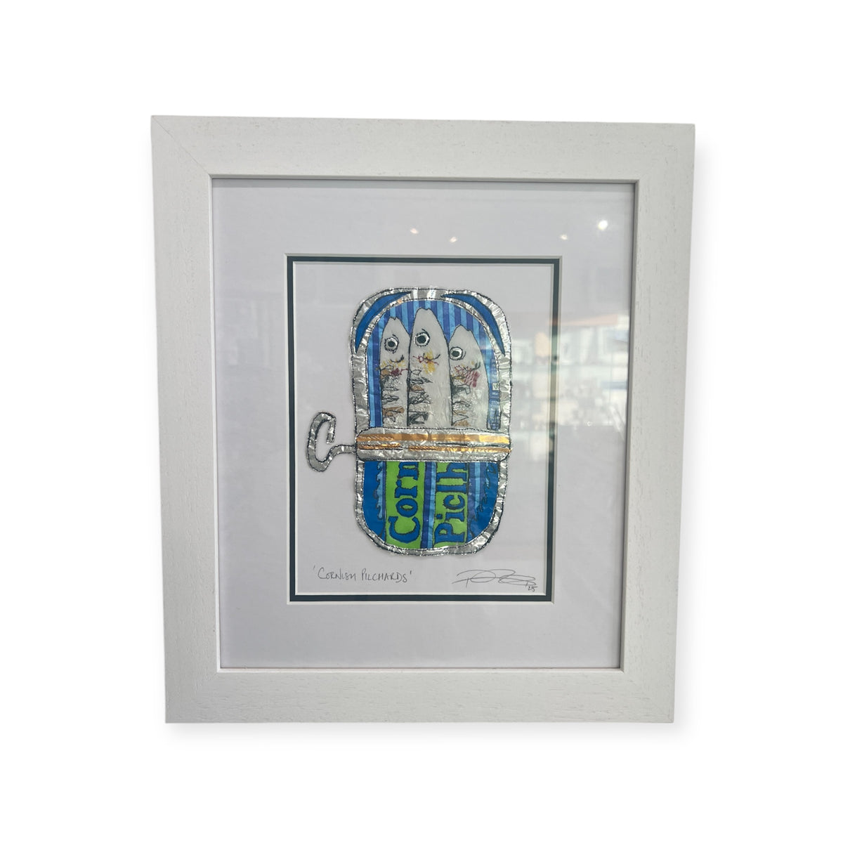 “Cornish Pilchards” | Polyfusion Art – Four Crows Gallery Cornwall