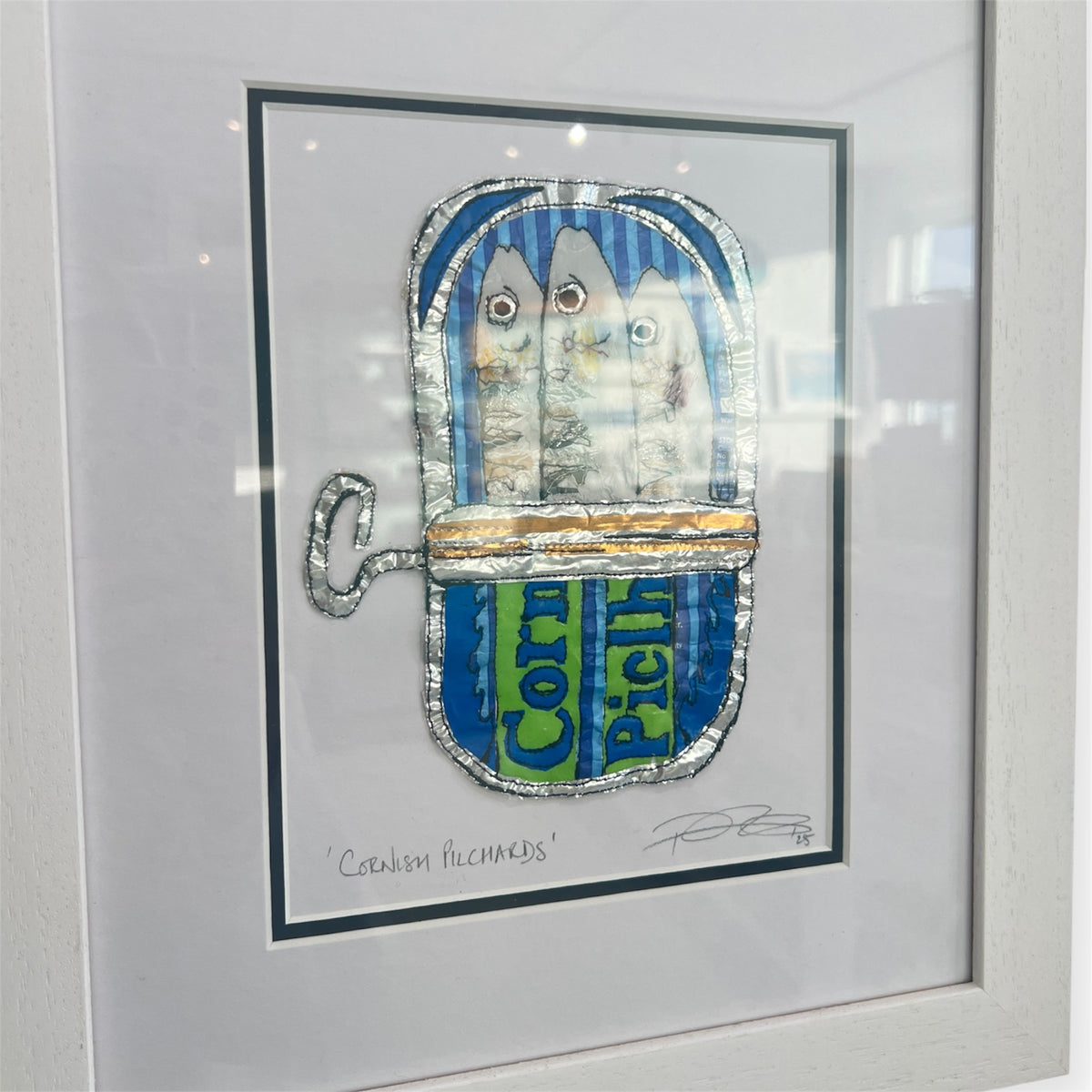 “Cornish Pilchards” | Polyfusion Art – Four Crows Gallery Cornwall