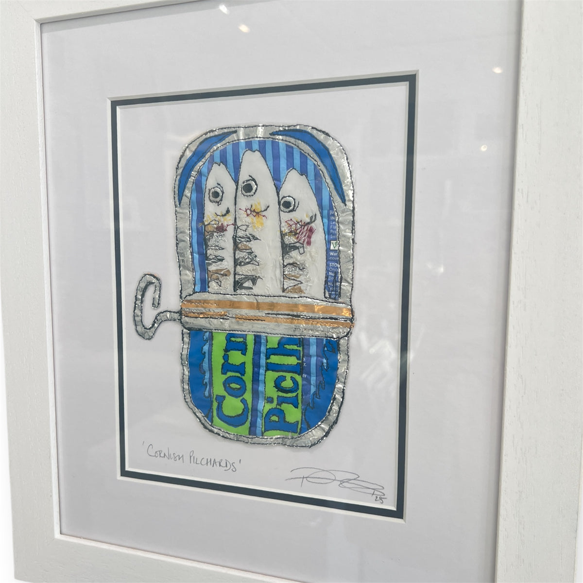 “Cornish Pilchards” | Polyfusion Art – Four Crows Gallery Cornwall